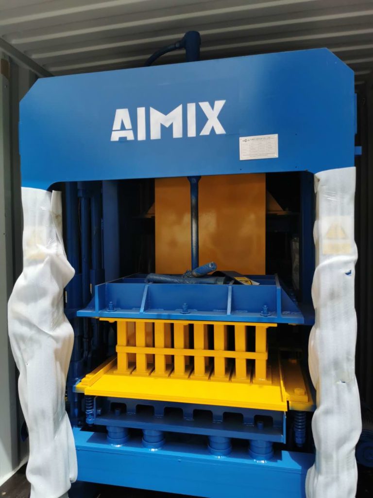 Aimix ABM4-15 Concrete Block Machine Will Arrive in Malaysia Soon ...