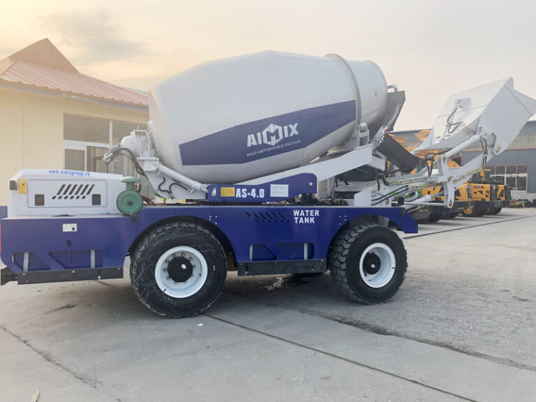 AIMIX AS4.0 self loading concrete mixer sent to Russia in October 2020 ...