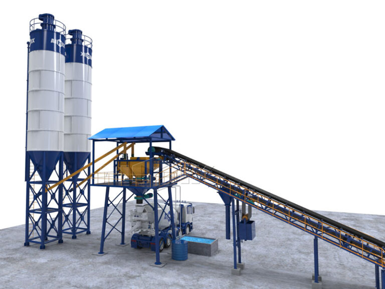 Dry Mix Concrete Batching Plant - 30% Faster, 25% Lower Cost