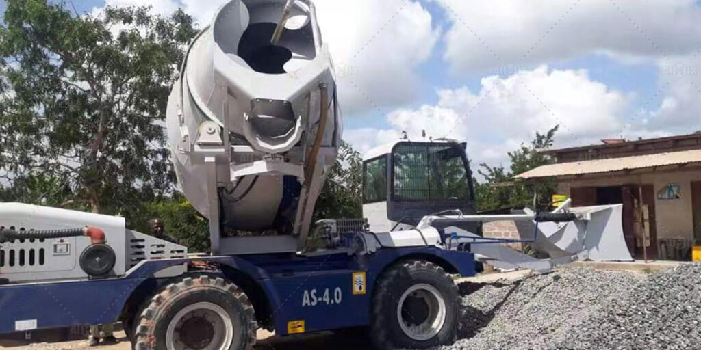What to Be Aware of During Using the Self-Loading Concrete Mixer