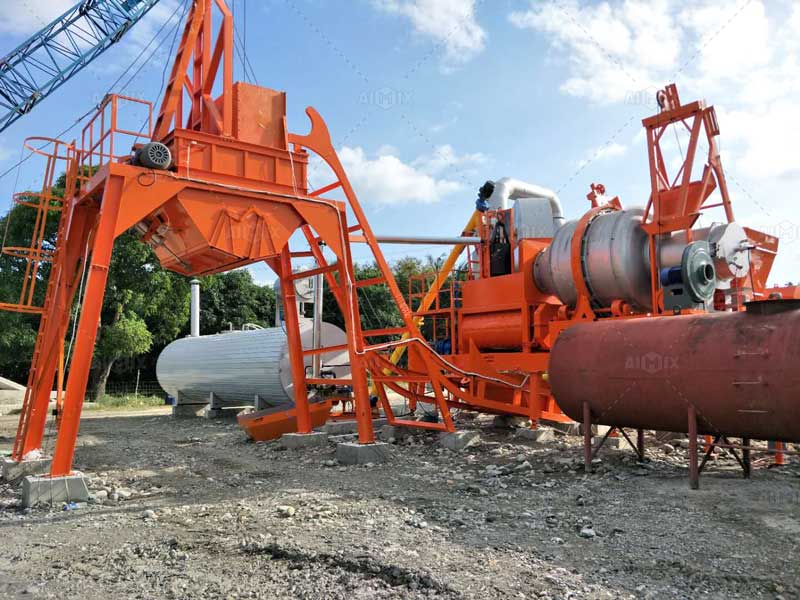 Dijual Pabrik Pencampur Aspal Mini - Harga Pabrik di Indonesia