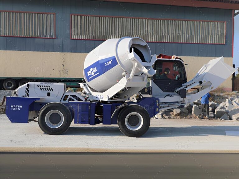 What Is A Self Loading Concrete Mixer? - Self Load, Mix, Discharge