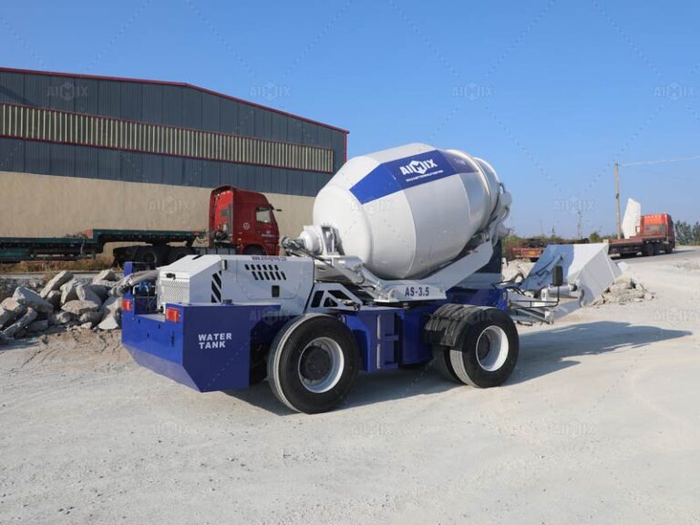 What Is A Self Loading Concrete Mixer? - Self Load, Mix, Discharge
