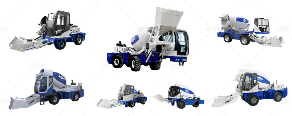 What Is A Self Loading Concrete Mixer? - Self Load, Mix, Discharge