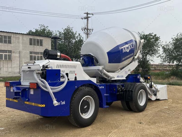 Philippine Customer Appraised 3 set 3.5 cbm Self Loading Mixer